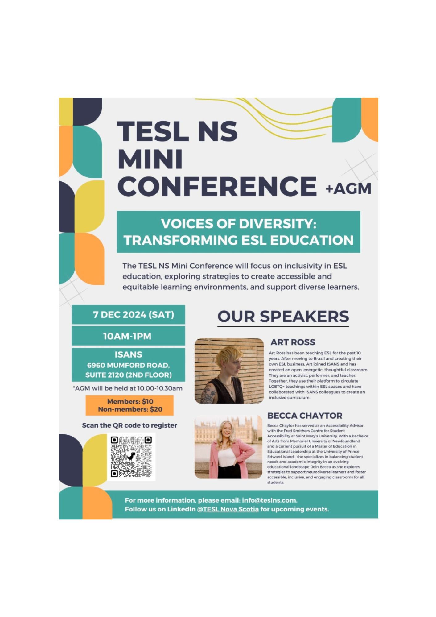 Mini Conference.pdf | TESL NS